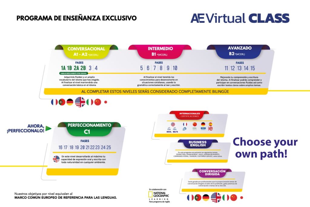 Programa – Linea de Tiempo – AE Virtual Class